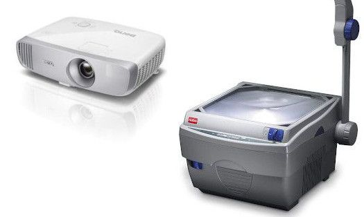 Louer un vidéoprojecteur ou un rétroprojecteur, quelles différences